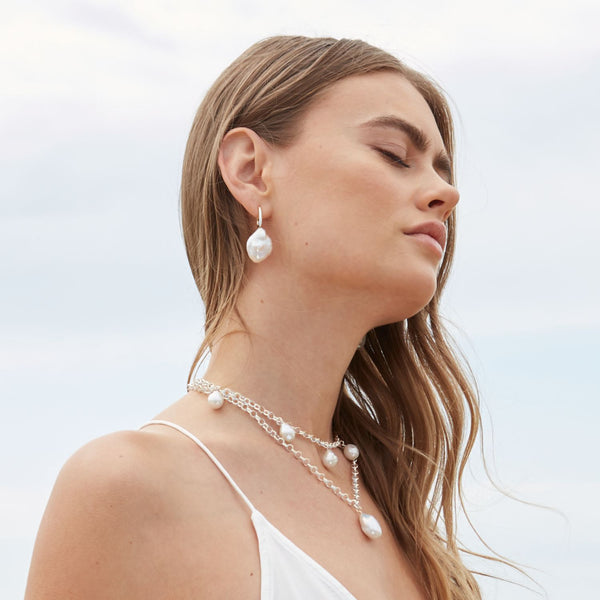 ORA Pearls – AELIA LARGE BAROQUE PEARL NECKLACE
