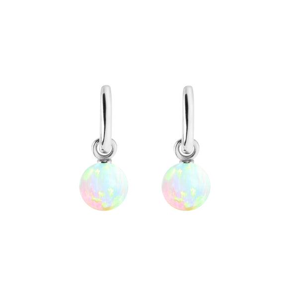 ORA Pearls – AETIA SEA OPAL HOOP EARRINGS