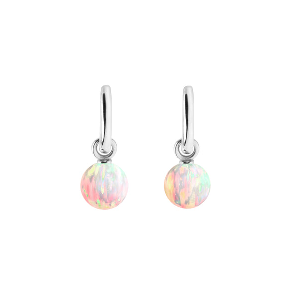 ORA Pearls – AETIA SUN OPAL HOOP EARRINGS
